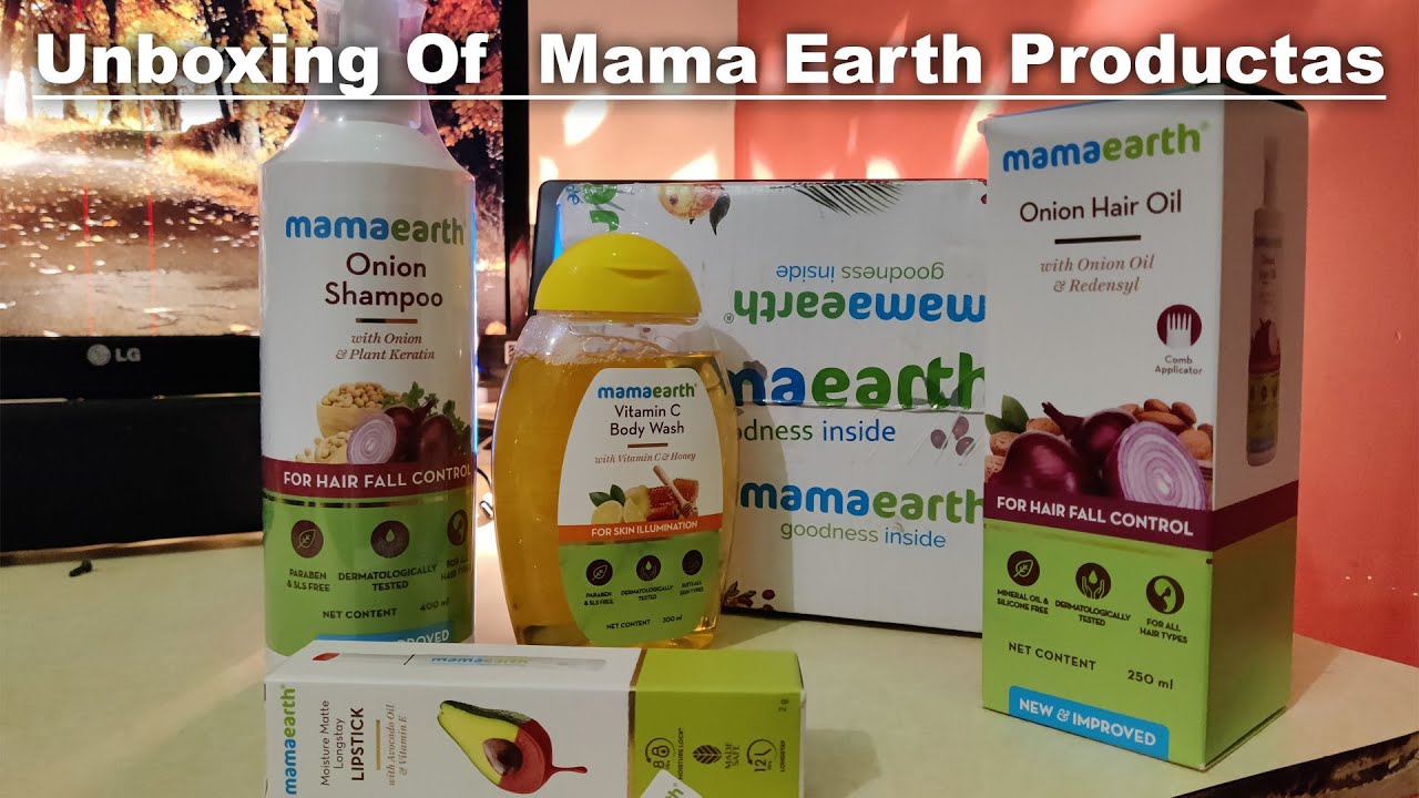 Unboxing of Mama Earth Products - YouTube