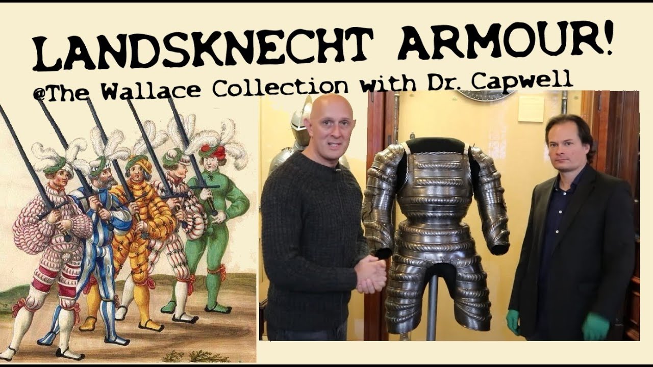 LANDSKNECHT Style ARMOR at the Wallace Collection with Dr. Capwell ...