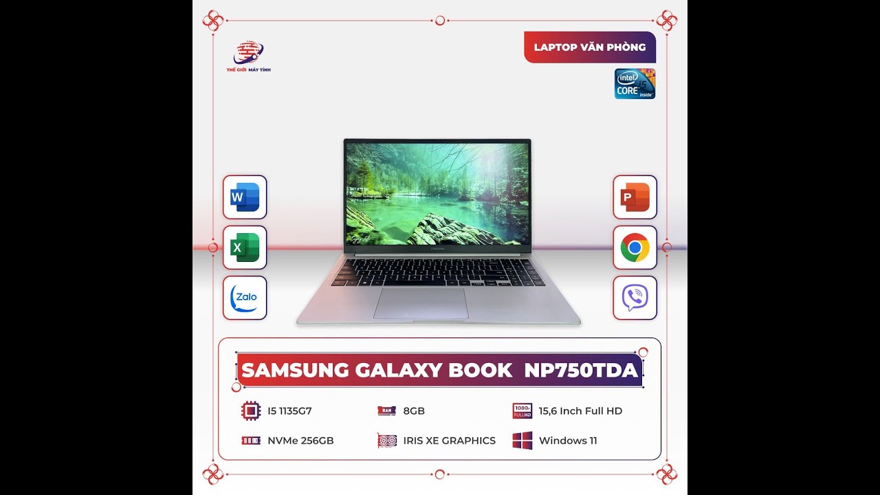 [ Thế giới máy tính Bảo Lộc] Samsung Galaxy Book NP750TDA - YouTube