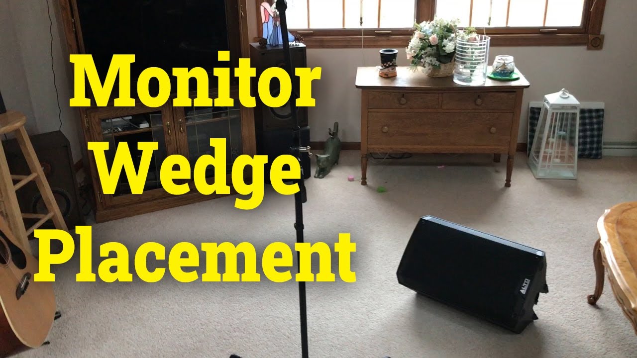 Monitor Wedge Stage Placement, Live Sound. - YouTube