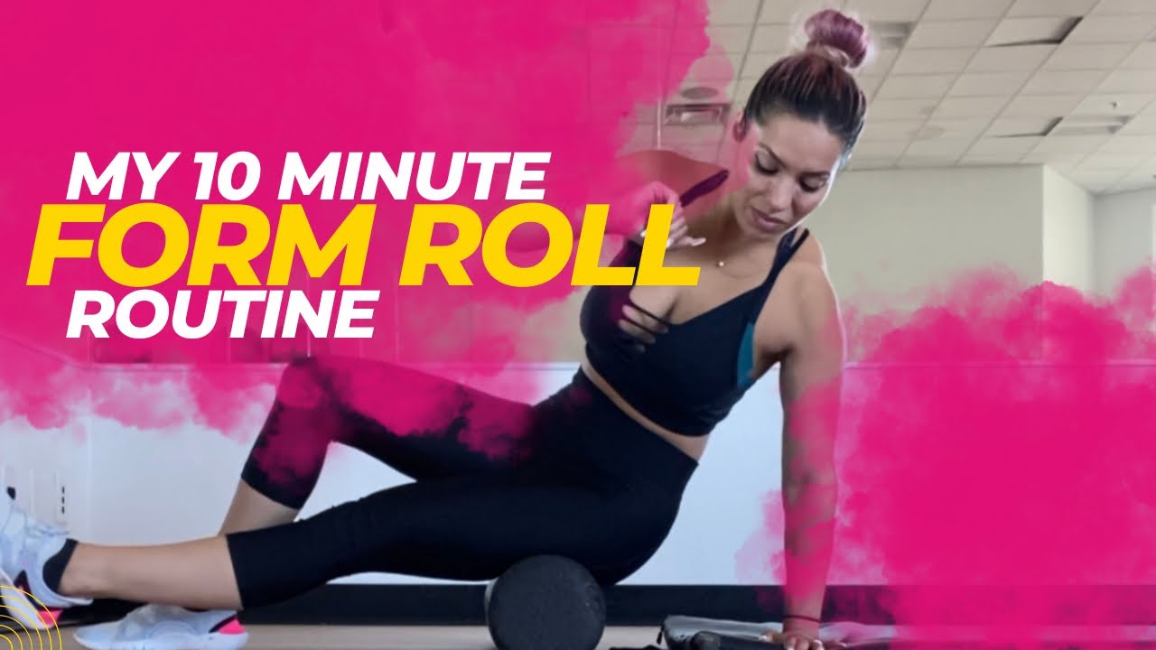 MY FOAM ROLLING STRETCH ROUTINE FOR BACK + LEGS - YouTube