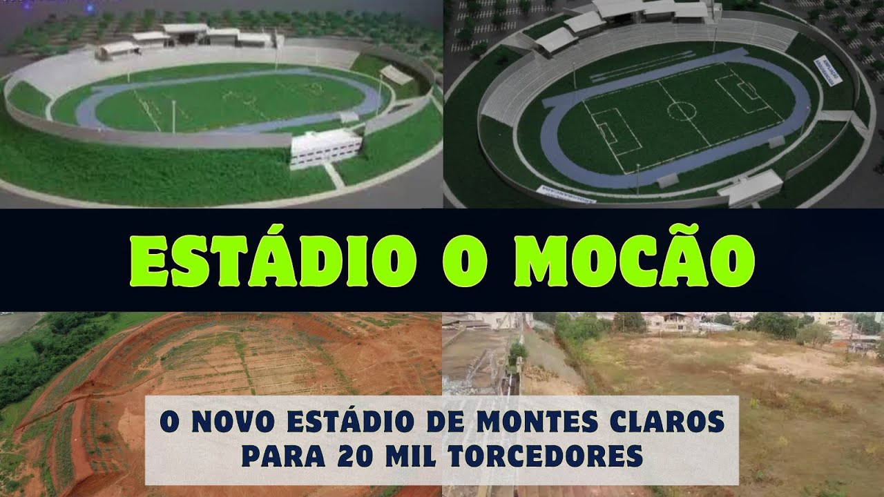 MOCÃO: Conheça o novo estádio que está sendo contruido em Montes Claros ...