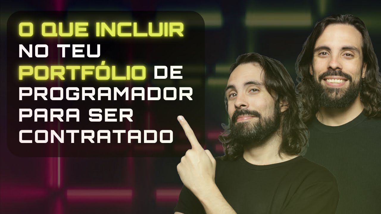 O QUE INCLUIR no seu PORTFÓLIO de programador para ser contratado - YouTube