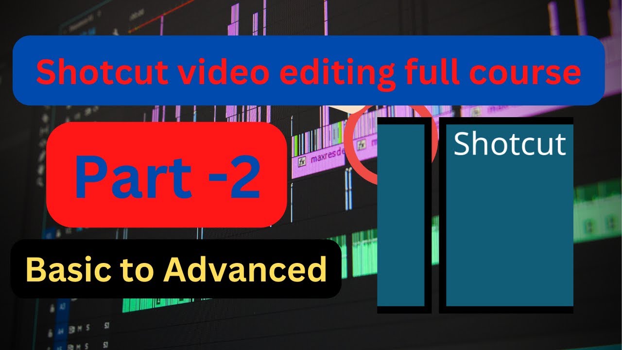 Shotcut Video Editor Tutorial | part 2 | Islamic Tech Academy - YouTube