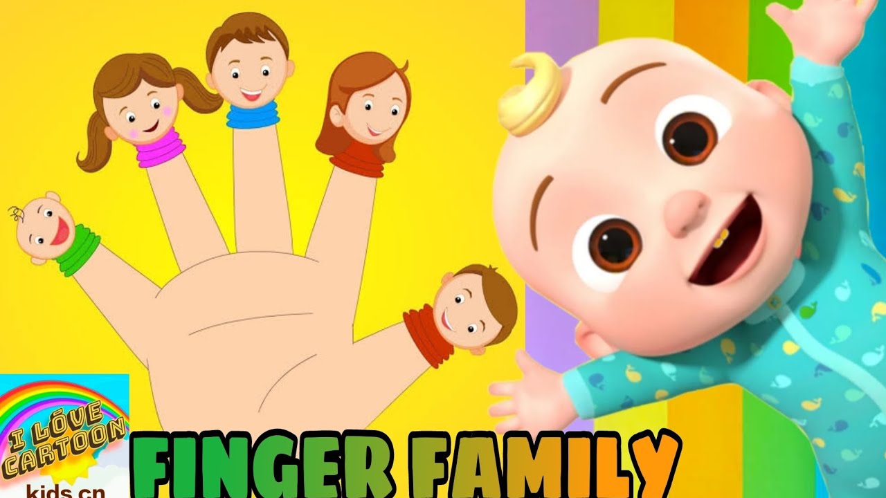 The Finger Family Rhymes nursery rhymes| by kidscn #kidscn # ...