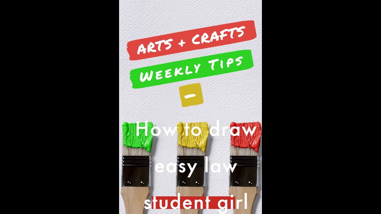 Easy sketch law student girl\\ tutorial skrtch\\ pencil Drawing\\# ...