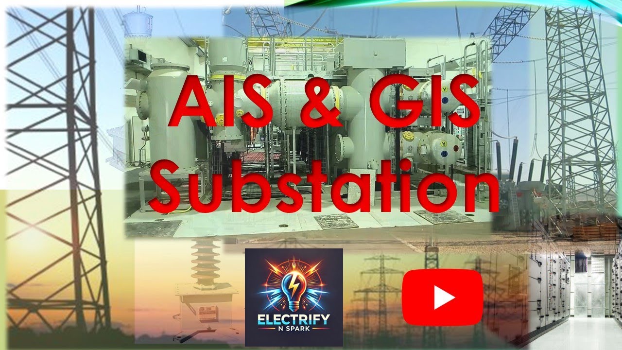 AIS & GIS Substation || Substation #Electrical System #Electricity # ...