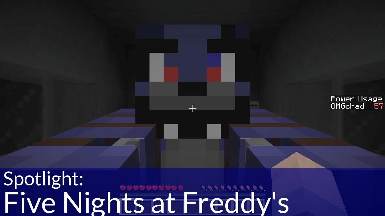 Spotlight: Five Nights at Freddy's in Minecraft - YouTube