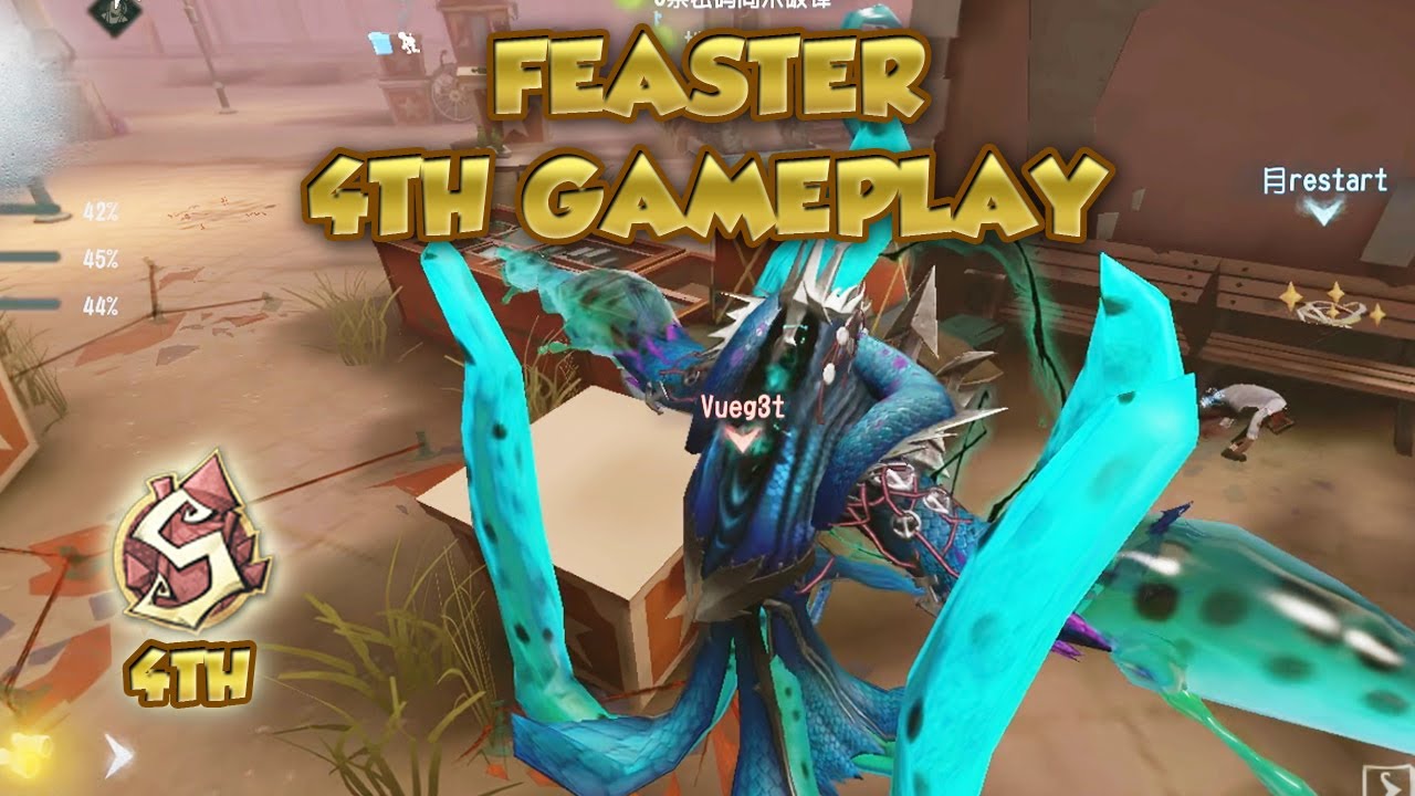 (4th Feaster) Feaster 4th Gameplay | identity V | 第五人格 | 제5인격 |アイデンティティ ...