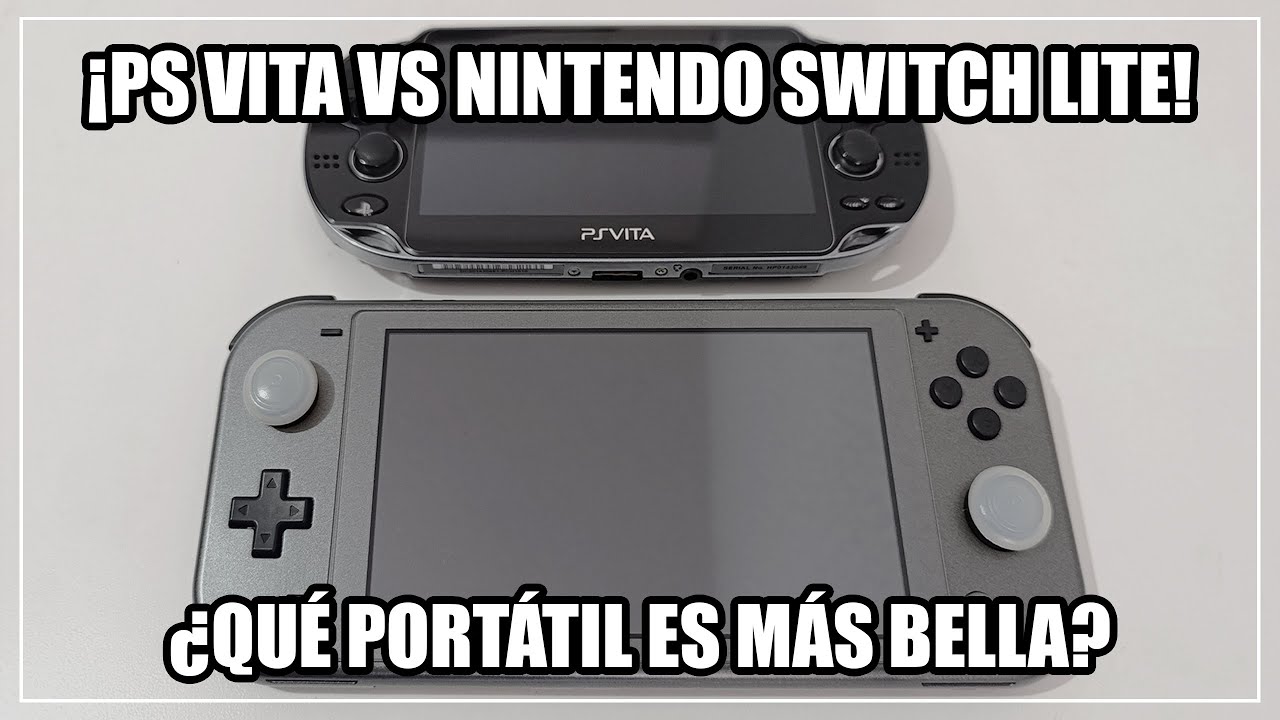 PS Vita VS Nintendo Switch Lite - ¿Cuál se ve mejor? - YouTube