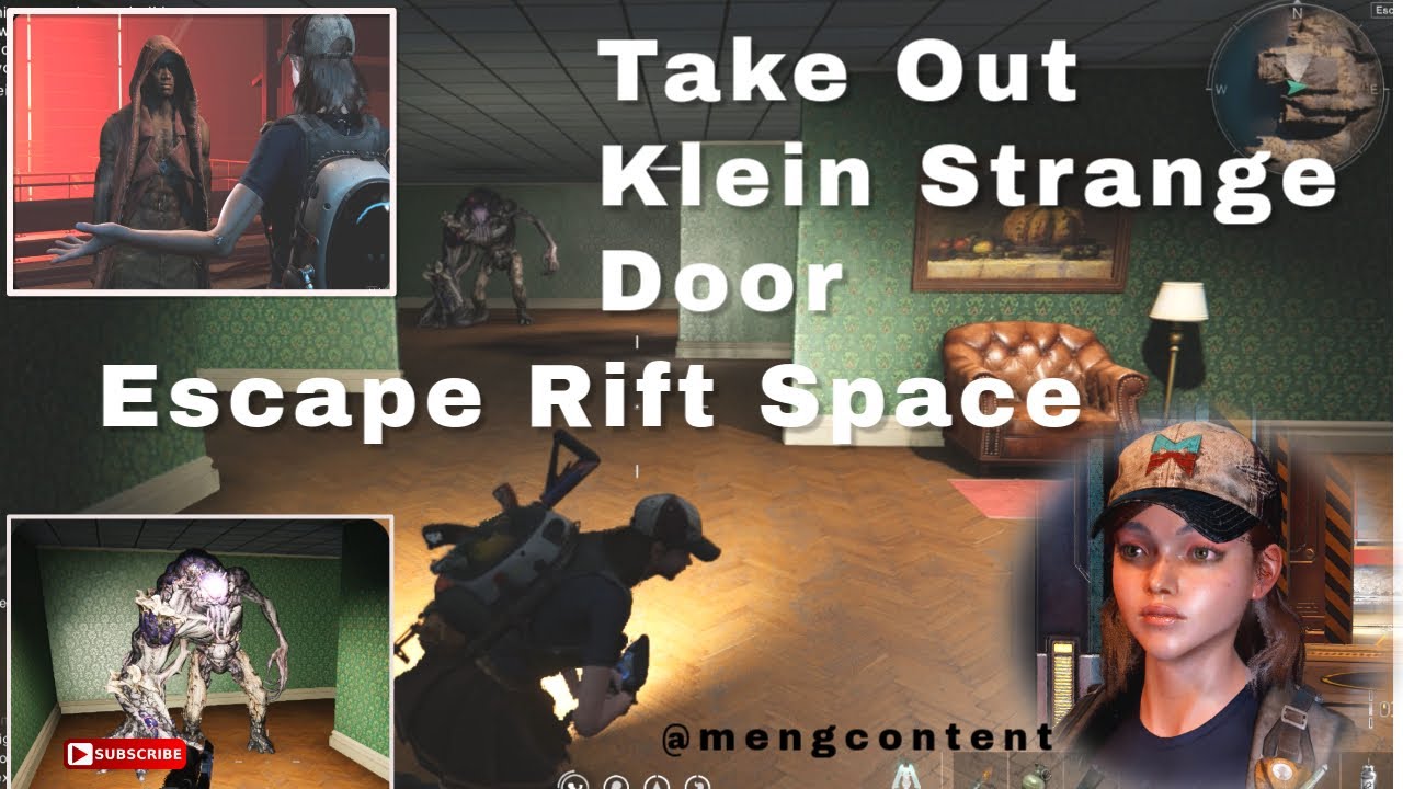 Once Human gameplay - Take Out Klein Strange Door, Escape from Rift ...