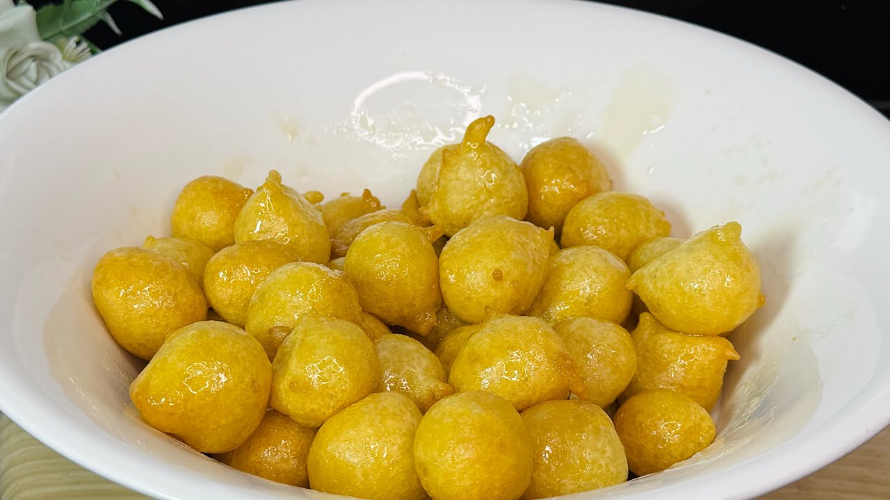 RAMADHAN RECIPE 9: Sweet Dumplings ( Kaimati) - YouTube