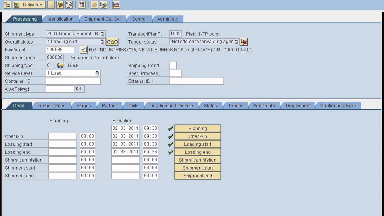 SAP Training - STO Part 2 - YouTube