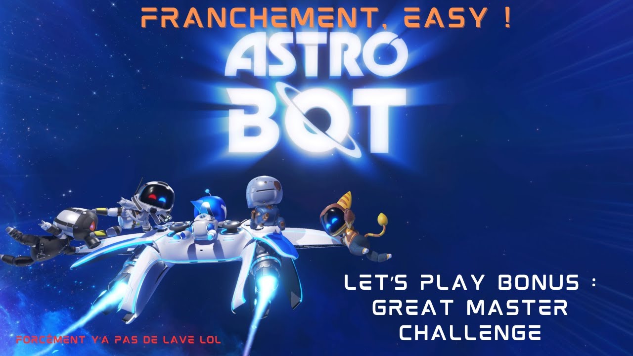 Astro Bot Let's Play Bonus : Le défi ultime ! Le niveau de la statue d ...