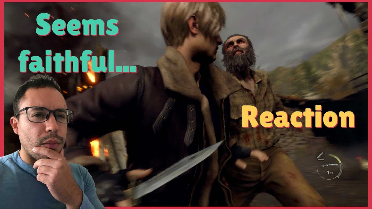 Resident Evil 4 Gameplay Reaction - YouTube