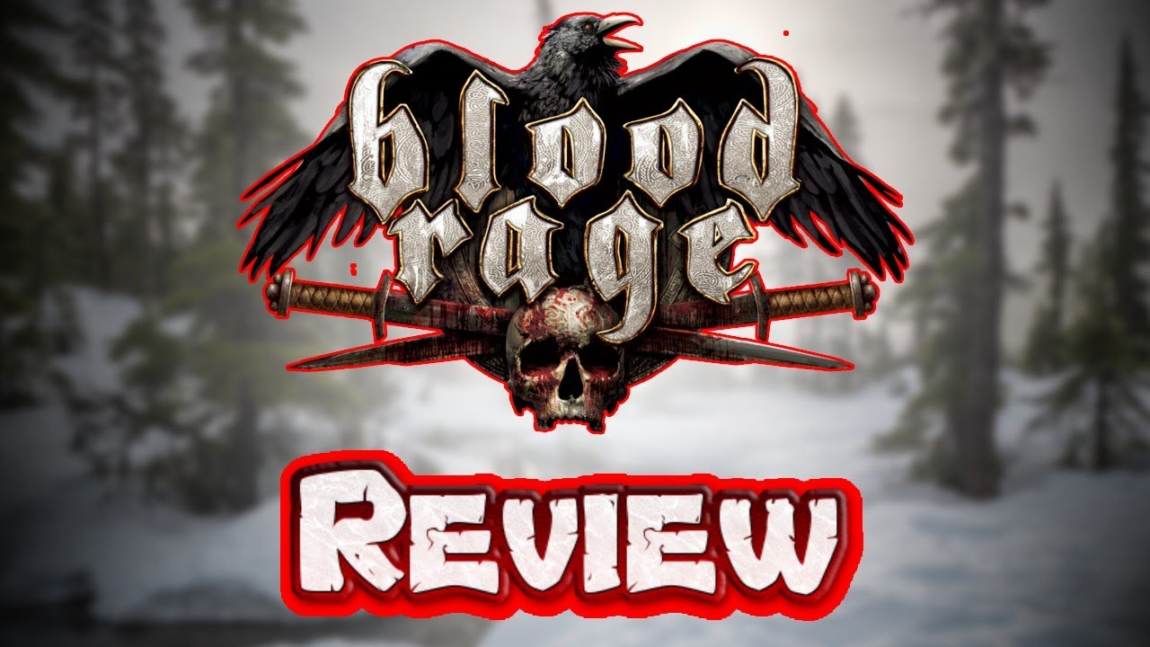 Blood Rage Video Game Review + Gameplay - YouTube
