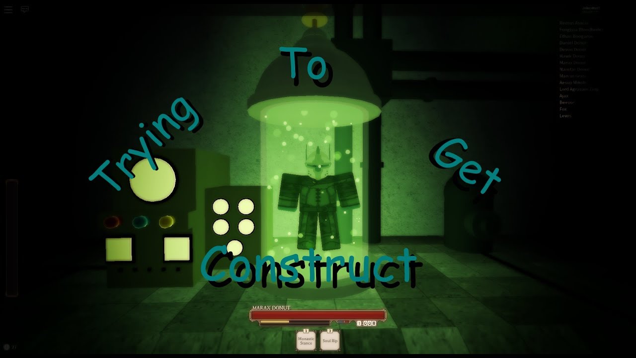 Rogue lineage: Trying to get construct - YouTube