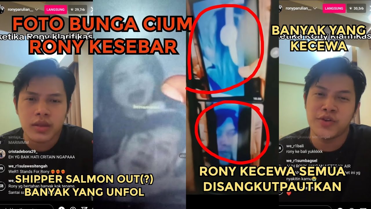 KLARIFIKASI RONY PARULIAN TENTANG FOTONYA DENGAN BUNGA KESEBAR - YouTube