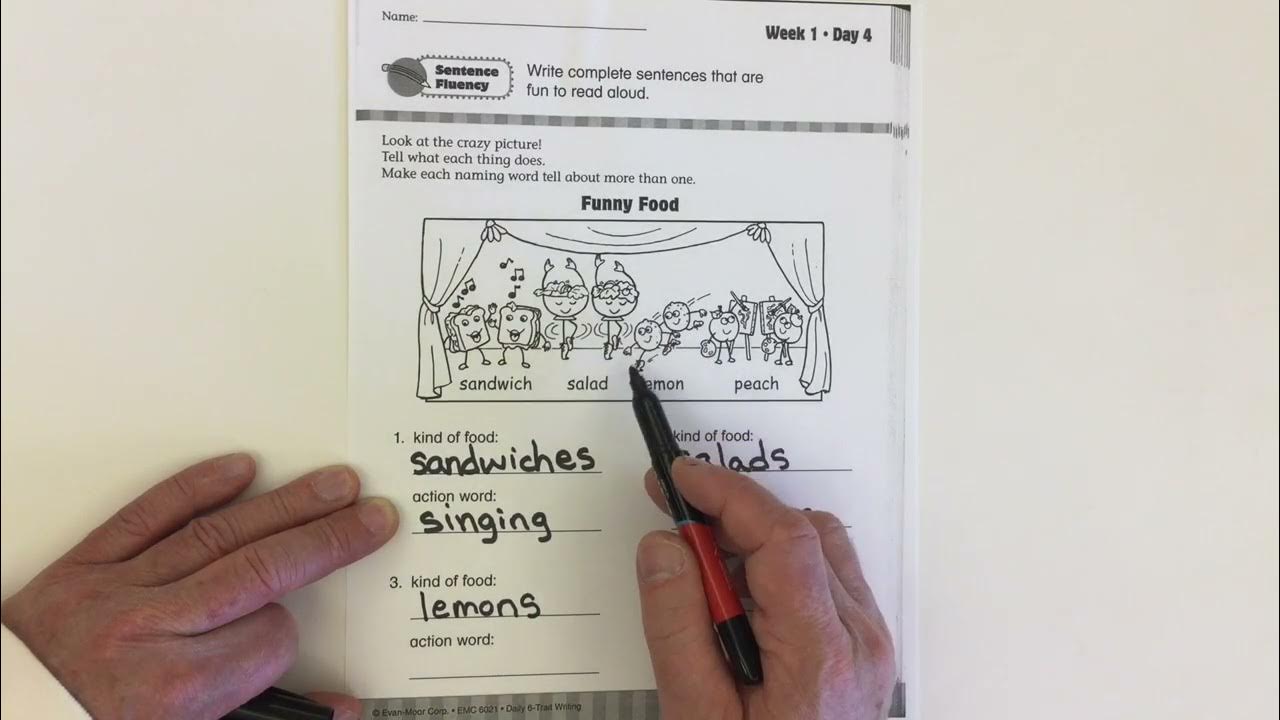 Sentence Fluency 6+1 Traits of Writing - YouTube