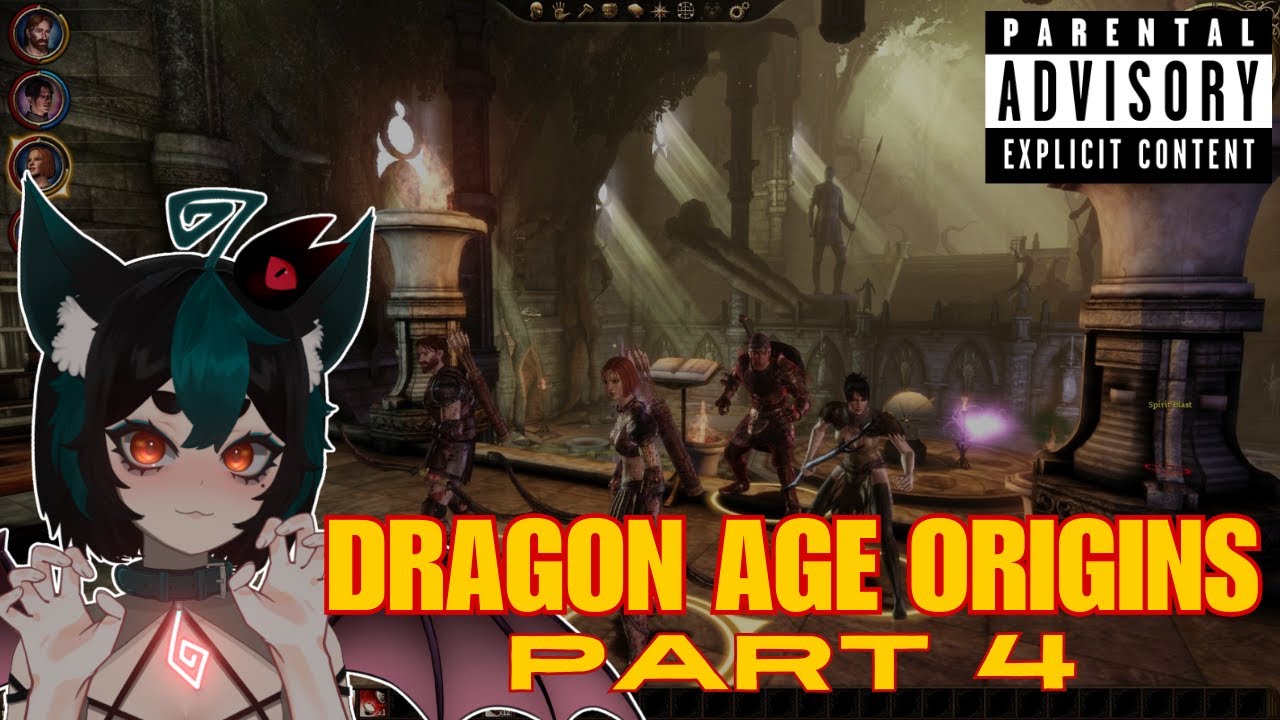 Dragon Age Origins - PART 4 / City Elf- Chaotic Good / First ...