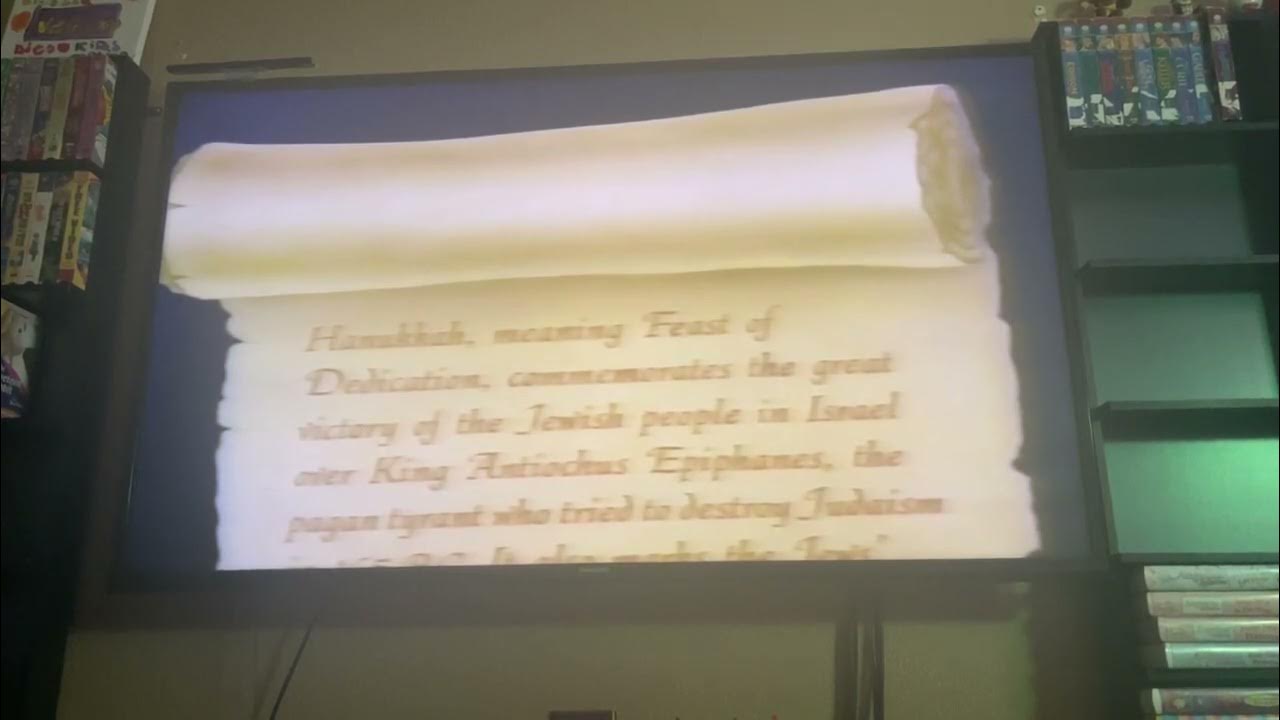 Opening To Animated Hero Classics: Maccabees The Story Of Hanukkah 1995 VHS - YouTube