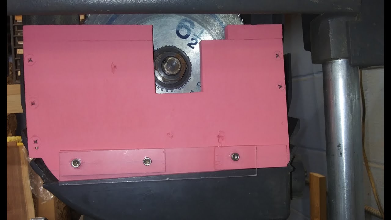 Saw Guard Modification On My Shopsmith Mark V Update - YouTube