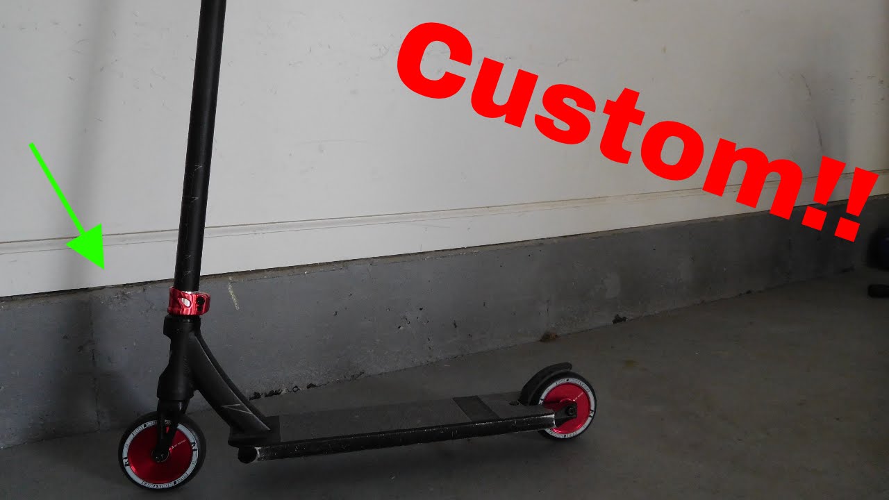 CUSTOM SCOOTER BUILD!! - YouTube