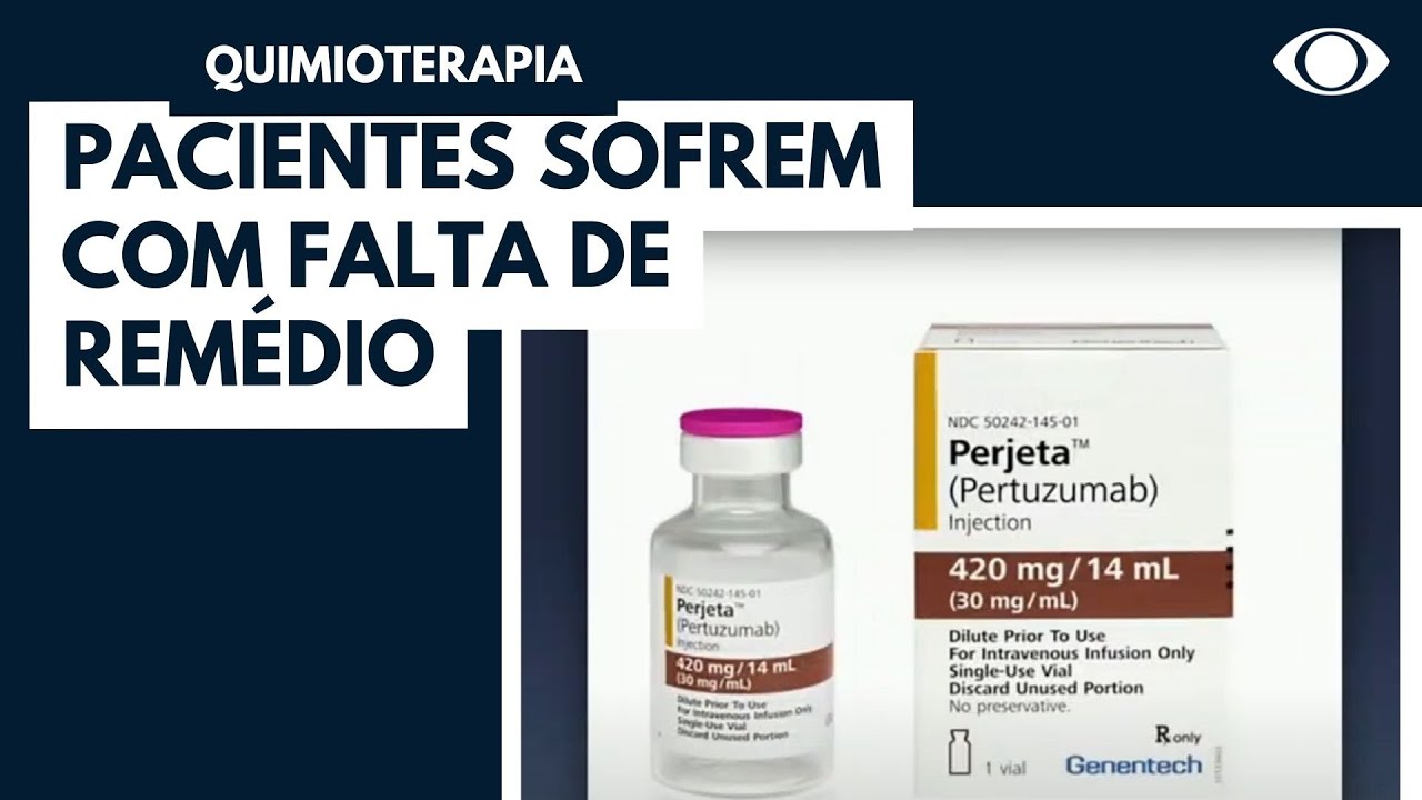 Remédio para quimioterapia está em falta em São Paulo - YouTube