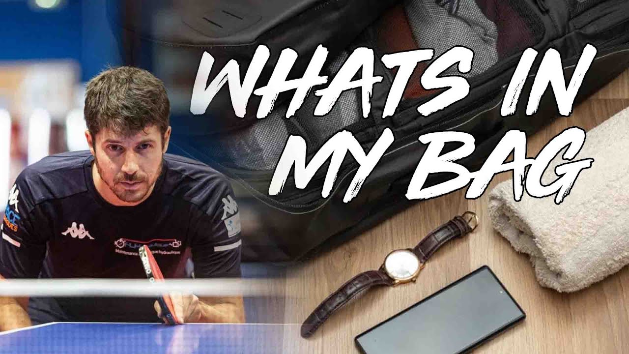 How a Pro Table Tennis Player Packs | Table Tennis Tutorial - YouTube