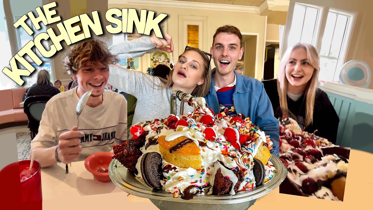 WE COMPLETED THE KITCHEN SINK at Disney’s Beaches and Cream - YouTube