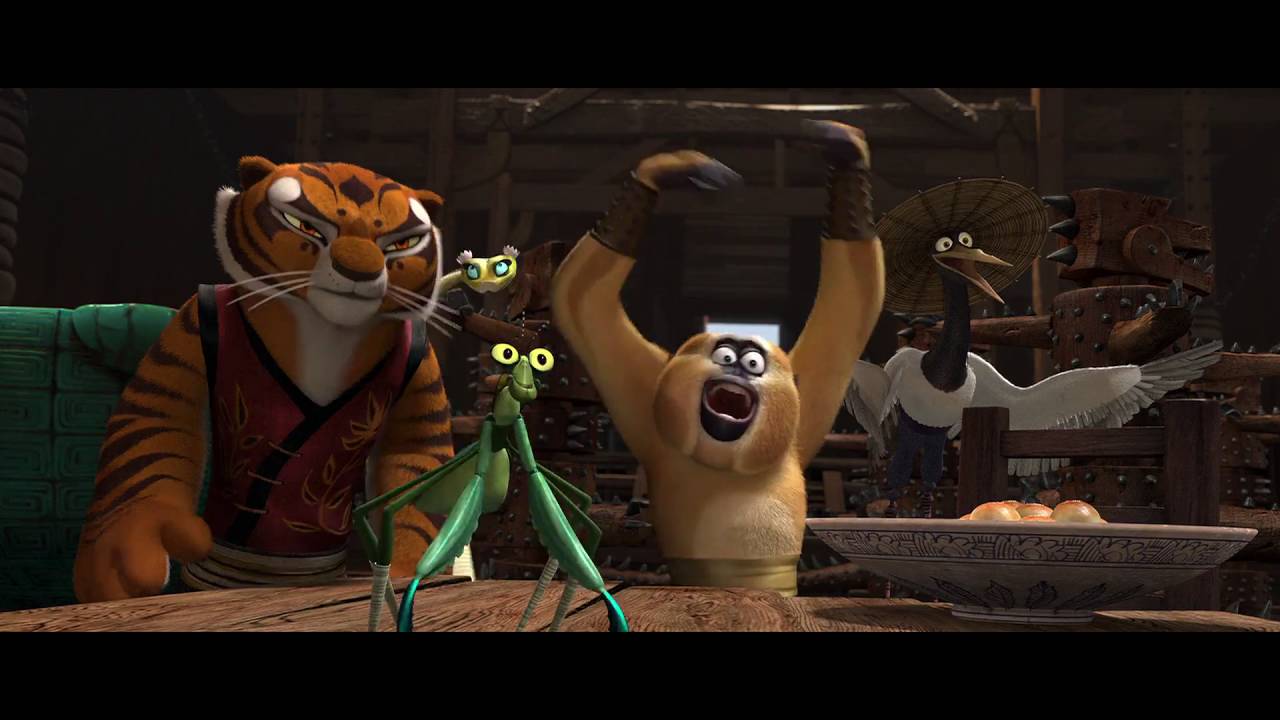 Kung Fu Panda 2 Funny Food Scene - YouTube