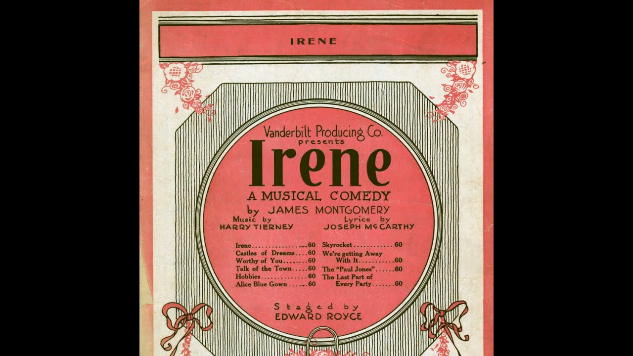 Joseph C. Smith's Orchestra "Irene--Medley" (1920)Victor 35695 = music ...