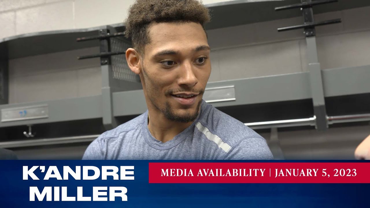 New York Rangers: K'Andre Miller Postgame Media Availability | Jan. 5 ...