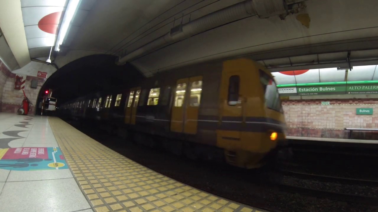 🚇 Bulnes | Línea D, Subte De Buenos Aires - YouTube