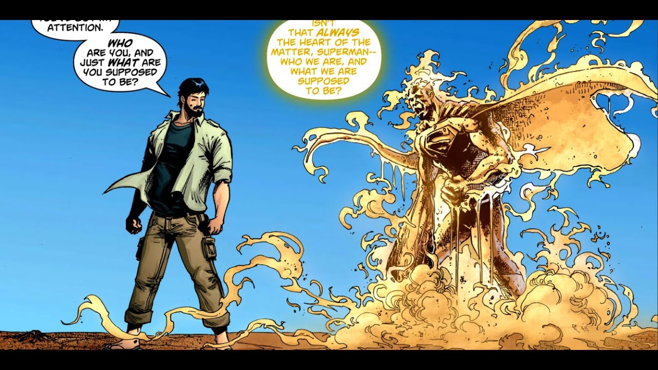 Action comics - the new 52 Futures end issue#1 "SAND-SUPERMAN- - YouTube