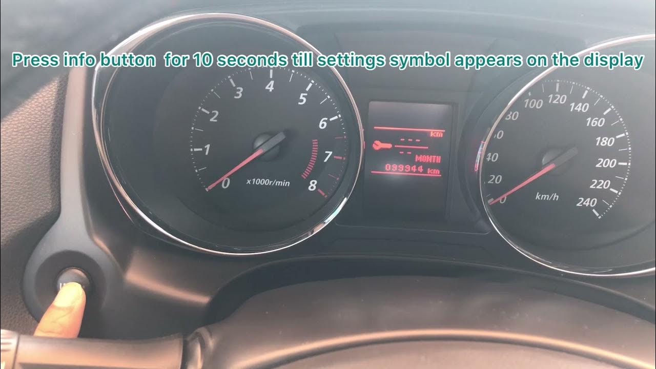How To Remove Or Reset Schedule Maintenance Sign From ASX Outlander how-to-remove-or-reset-schedule-maintenance-sign-from-asx-outlander