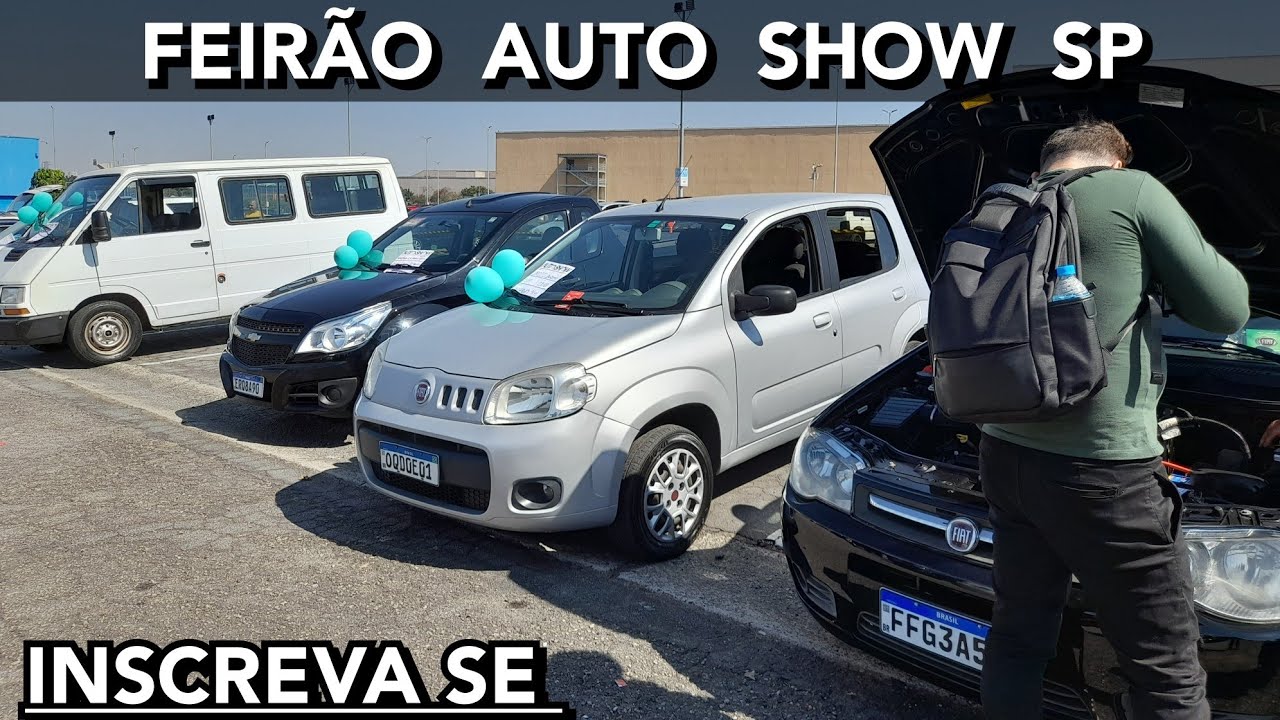 MELHOR FEIRA DE CARROS EM SÃO PAULO/ FEIRÃO AUTO SHOW - YouTube
