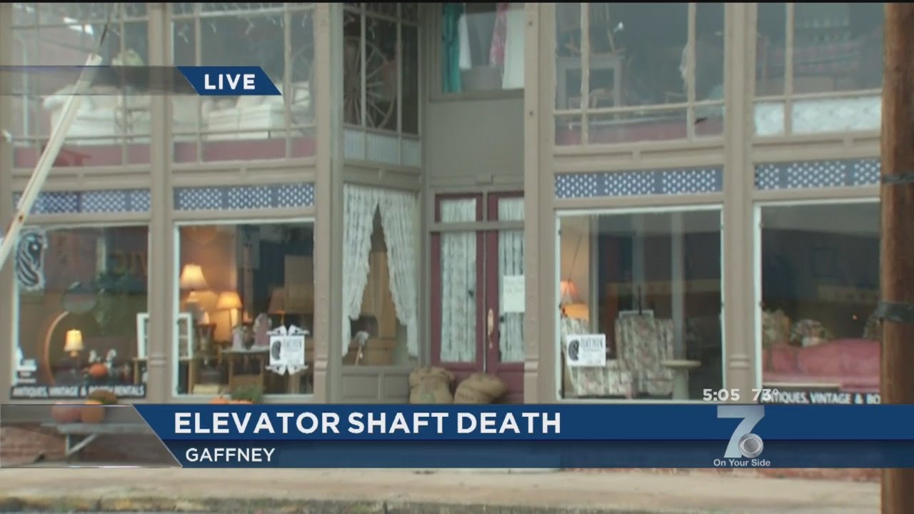 Worker Dies After Falling Down Elevator Shaft In Gaffney - YouTube