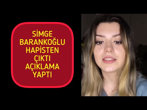 Simge Barankoğlu Hapisten Çıktı ve Genel Açıklama Yaptı