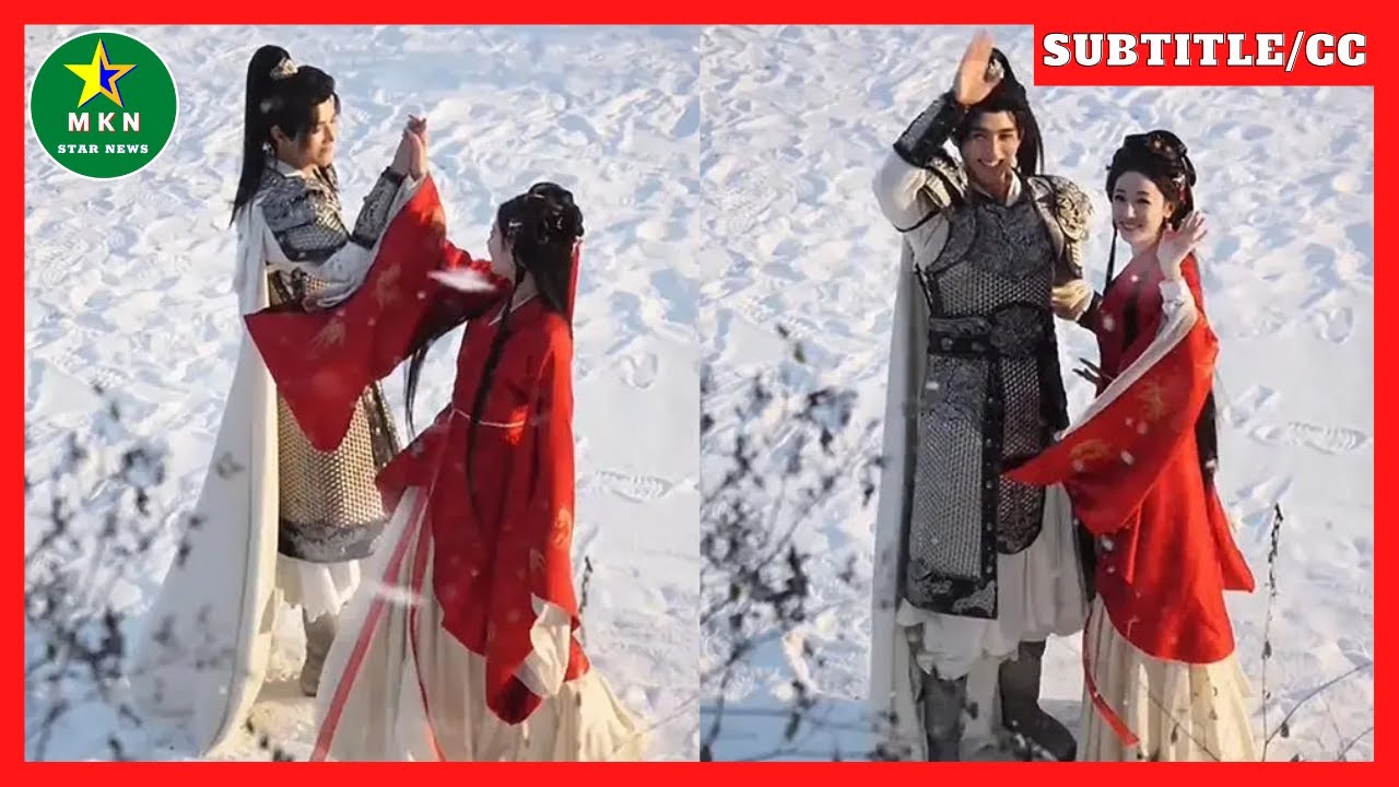 "Mu Xu Ci", Dilireba is gorgeous in red, and dancing with Chen Feiyu in ...