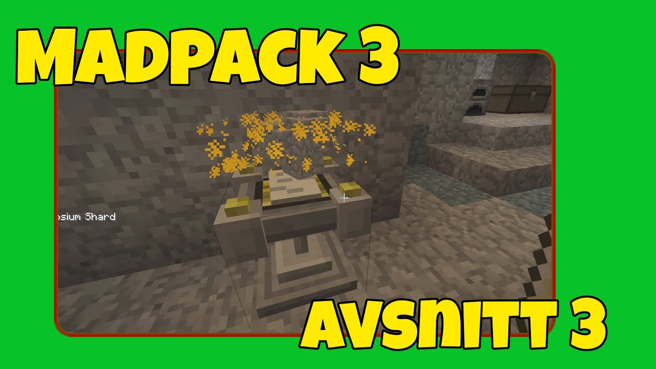 Modded Minecraft - MadPack 3 - E03 [svenska] - YouTube