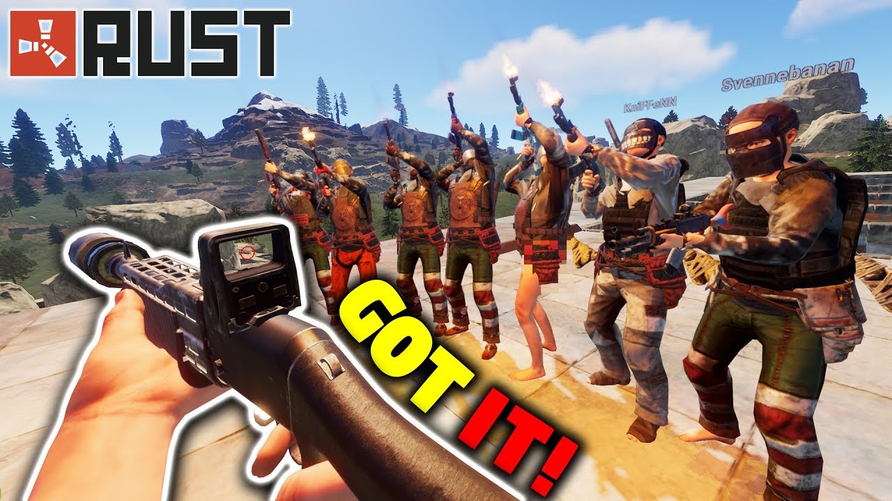 I FISHING GOT IT! | Rust RAIDING TILL I GET THE SPAS 12! - YouTube