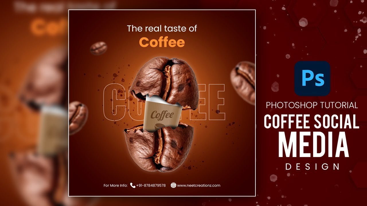 Master the Art of Coffee Manipulation in Photoshop | Step-by-Step ...