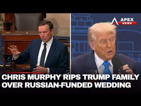 Full Speech: Chris Murphy Torches Trump Family Over Russian Wedding Money | US Senate | Russia
