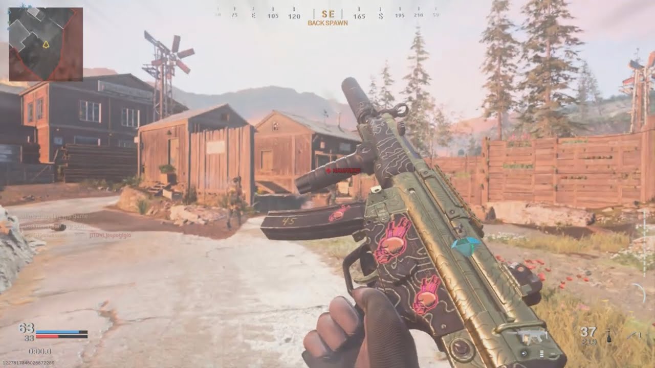 CoD: MW - NUKE!!! with RANDOM MP5!!! - YouTube