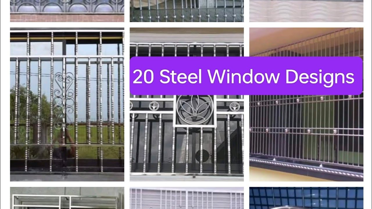 Simple Steel Window Design. | 20 Steel Window Designs #trending - YouTube