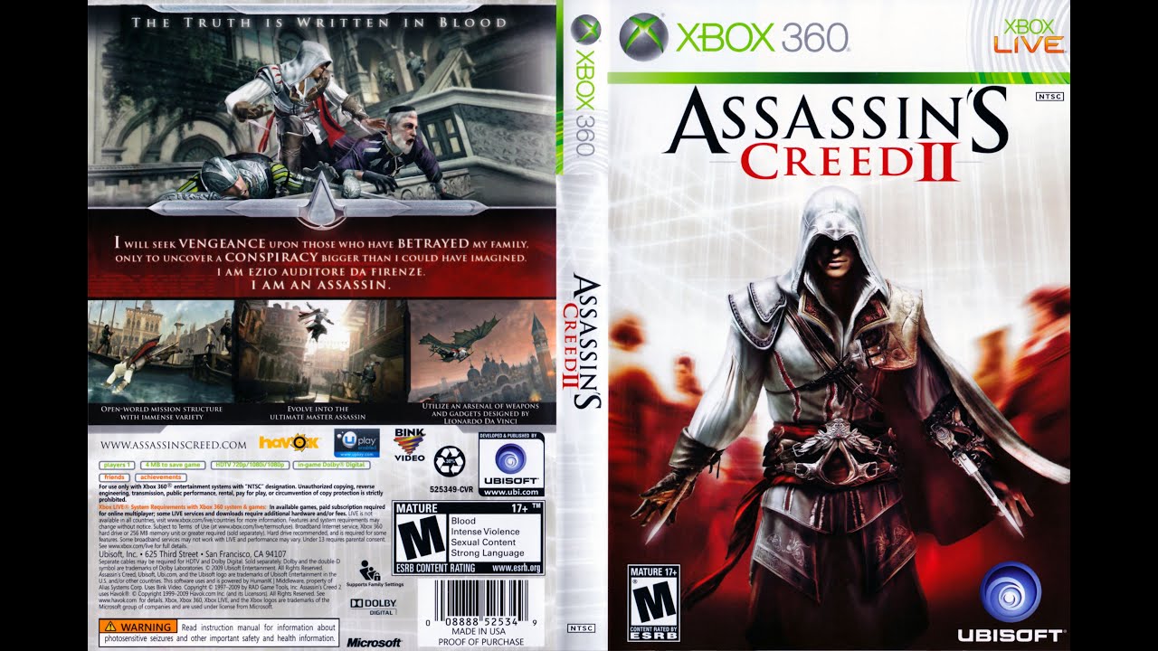 Assassin's Creed II - Parte 6 - Direto do XBOX 360 - YouTube
