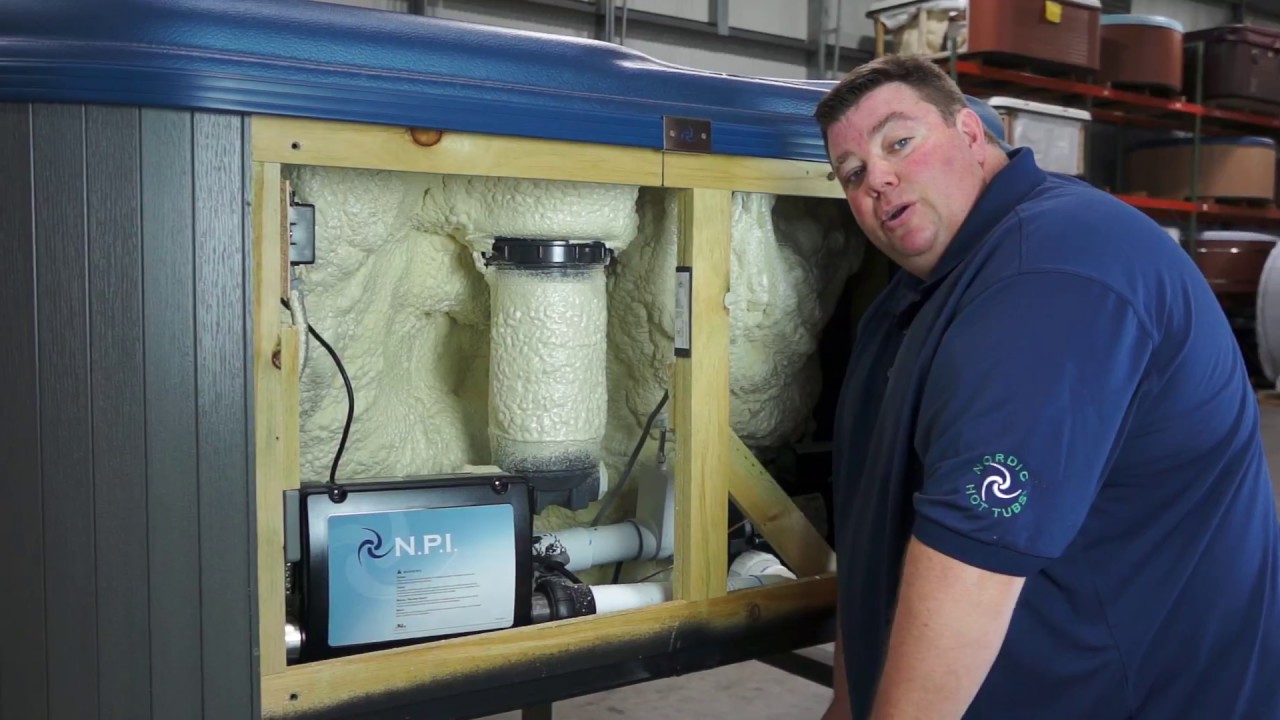 Where to Locate the Serial Number on a Nordic Hot Tub - YouTube