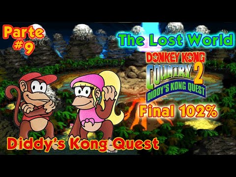 Donkey Kong Country 2 Diddy's Kong Quest Parte #9 ¨The lost World ...