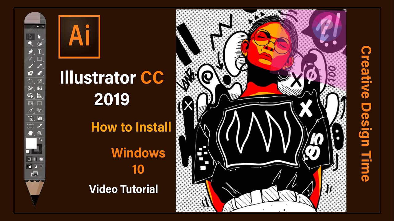 how to install adobe illustrator 2019 on windows 10 | 2023 - YouTube